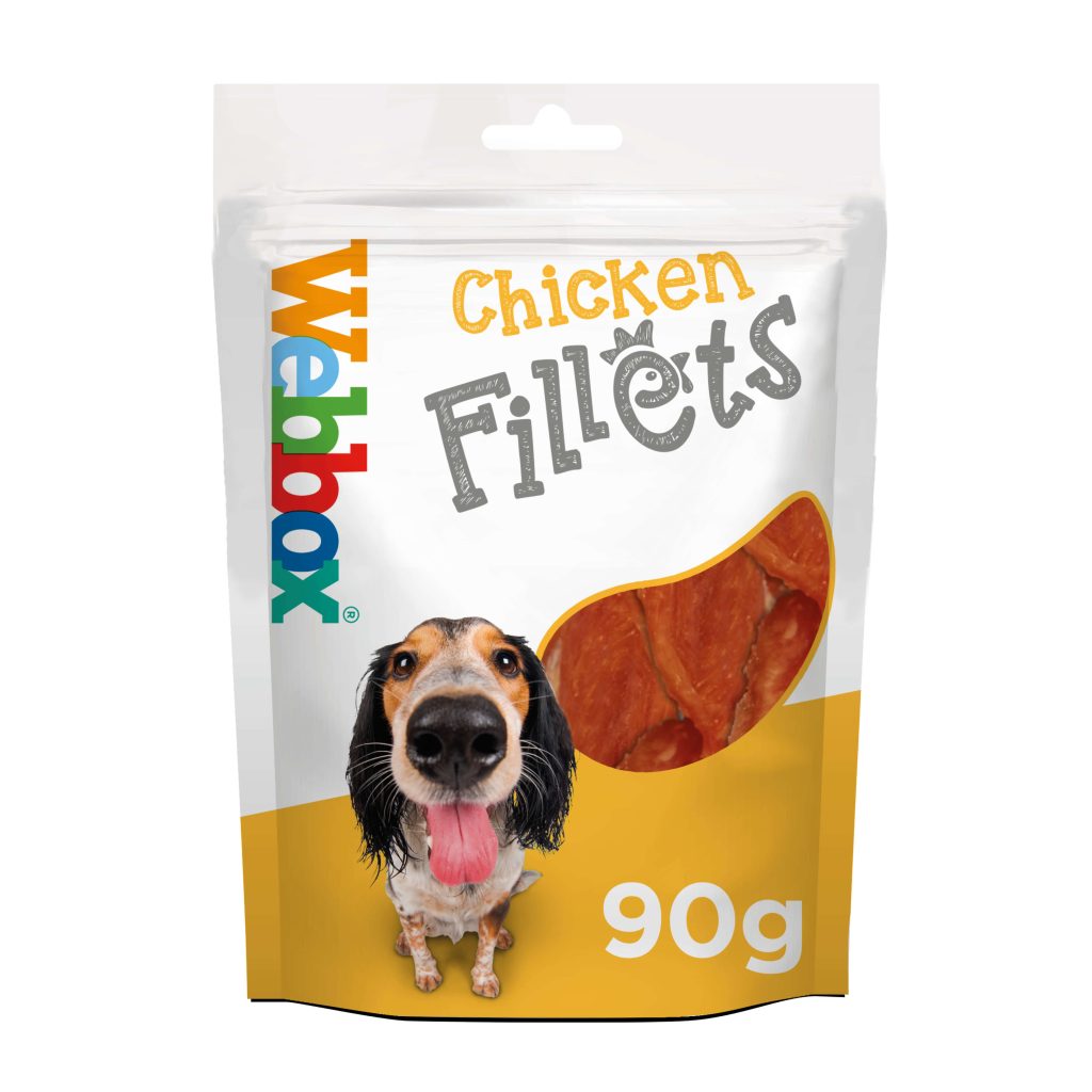 Webbox Chicken Fillets Dog Treats - Webbox