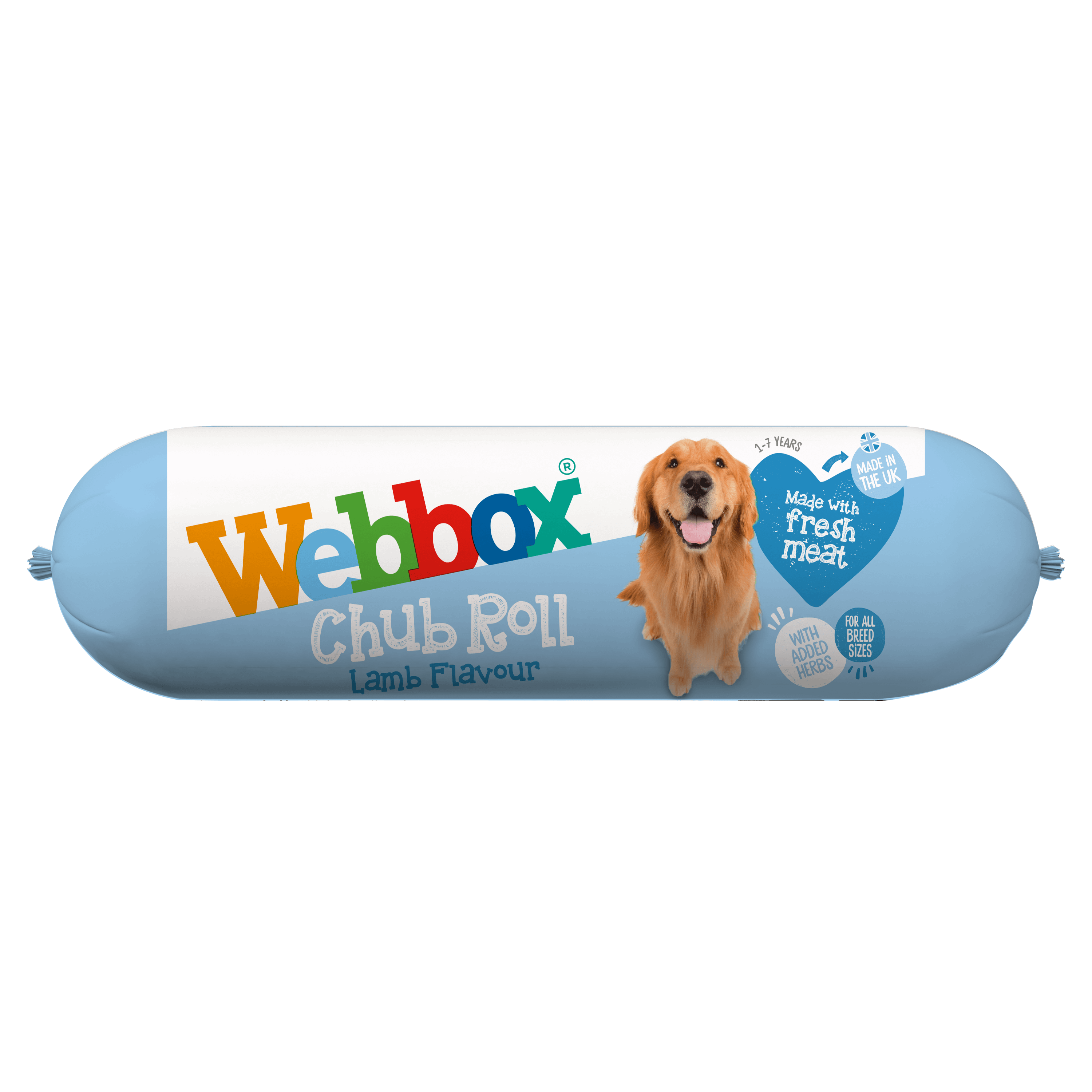 Webbox Chub Roll Lamb - Wet Dog Food - Webbox