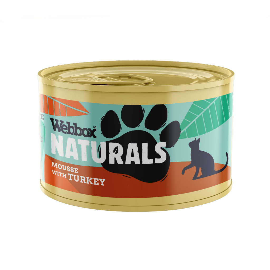 Webbox Naturals Turkey Mousse Wet Cat Food - Webbox