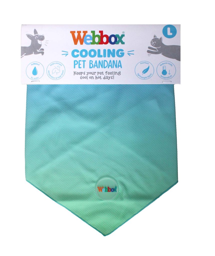 Webbox Cooling Pet Bandanas for Dogs or Cats - Webbox