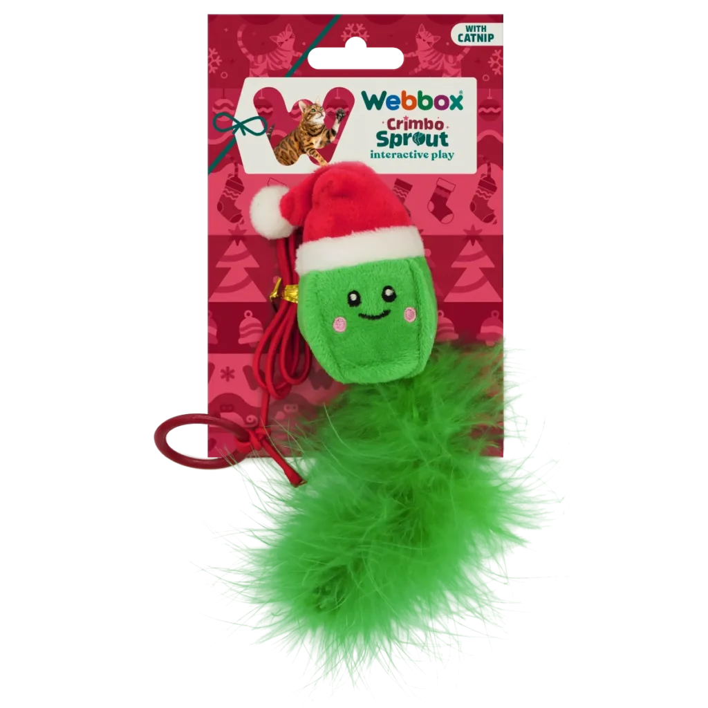 Webbox Crimbo Sprout With Catnip Cat Toy | Webbox